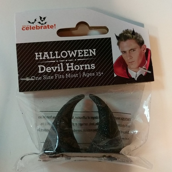 Way To Celebrate | Accessories | Halloween Devil Horns Clips | Poshmark
